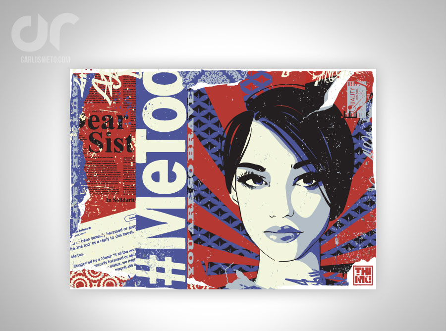Mee too Sreet Art Poster creation – CarlosNieto.com | Design ...